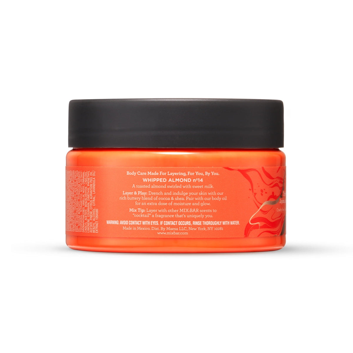 Whipped Almond Moisturizing Body Cream – Mix:Bar
